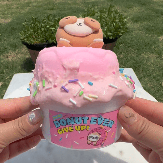 Donut Ever Give Up DIY Slime Kit - Mythical Mushbunny Slimes