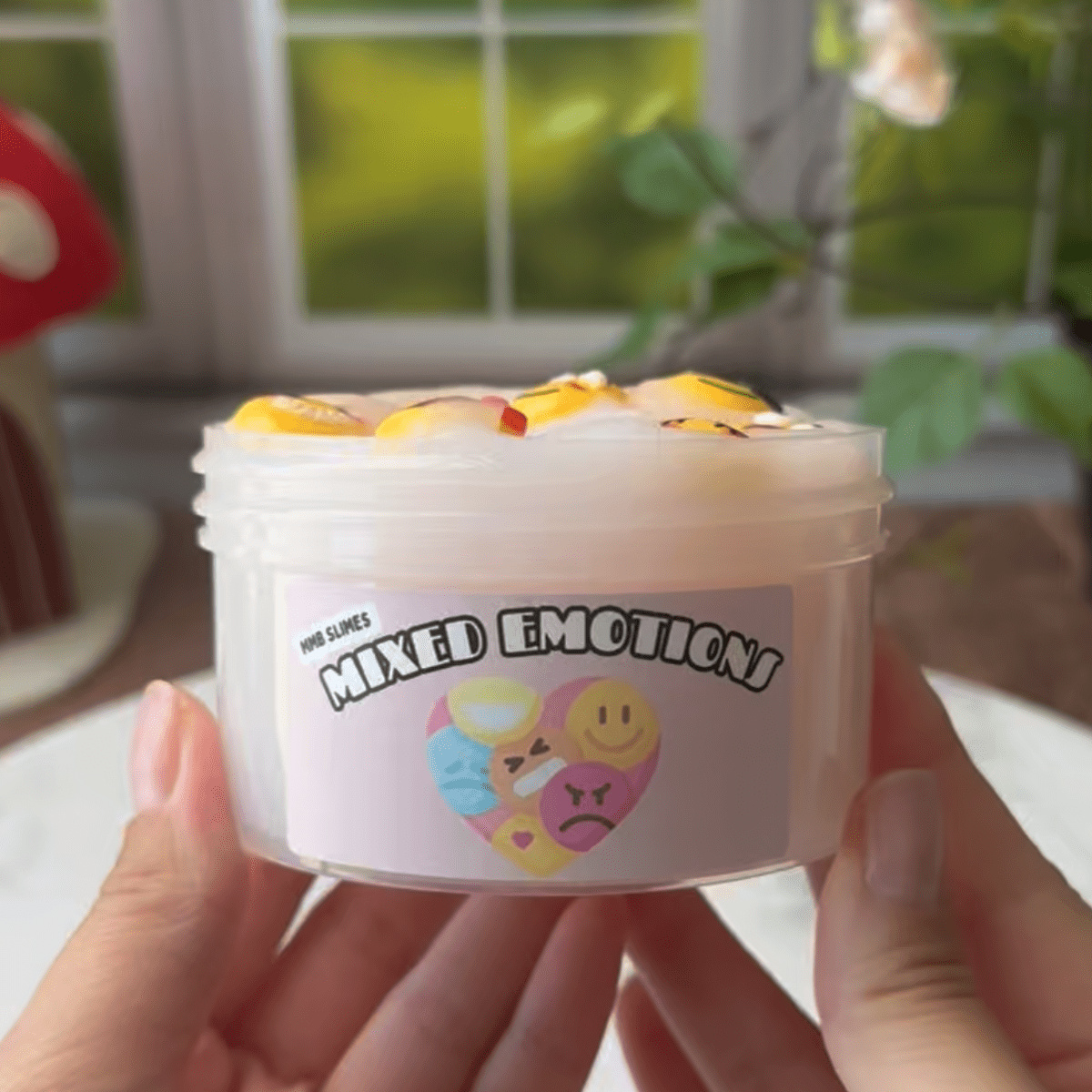 Mixed Emotions - UV Color Change Slime - Mythical Mushbunny Slimes